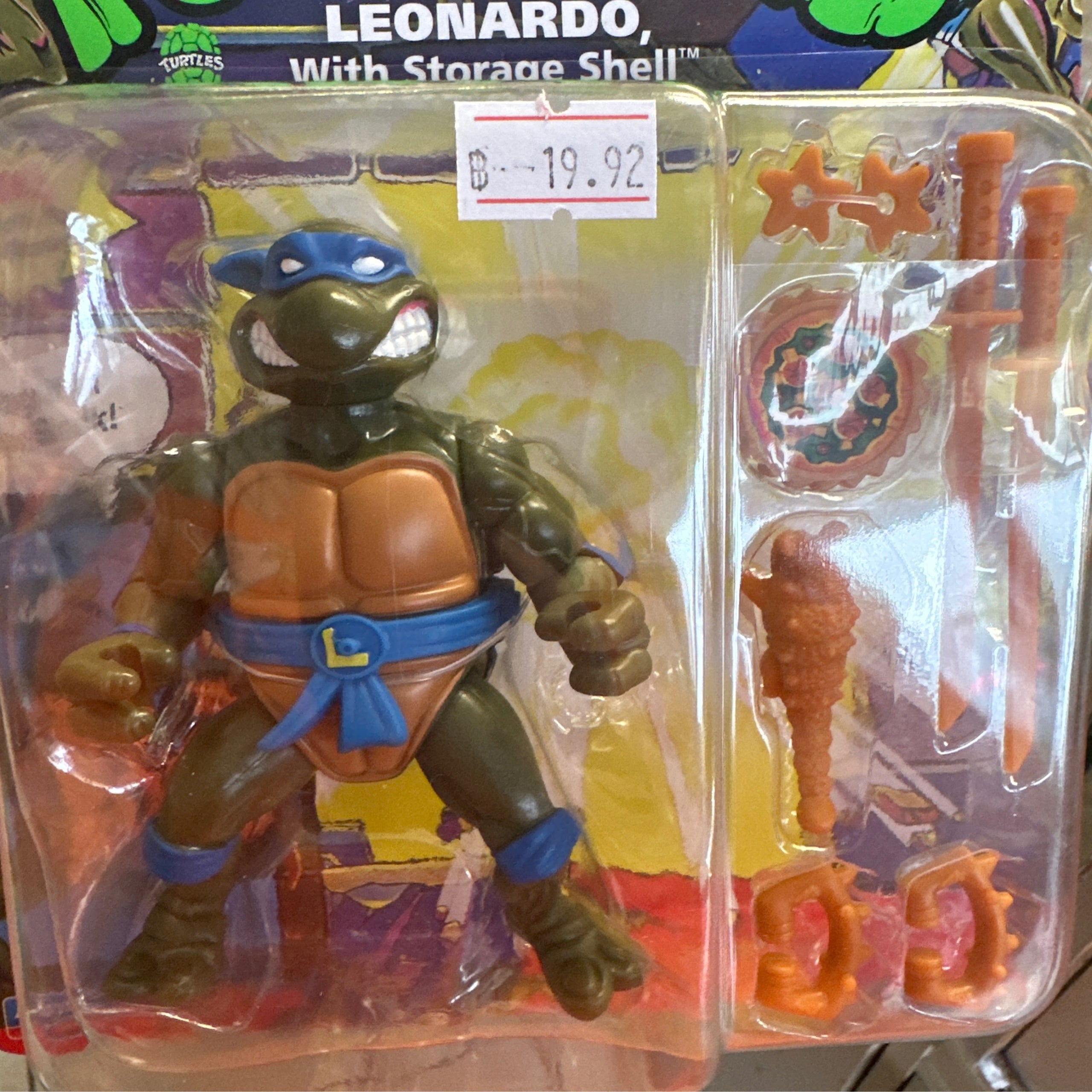 Teenage Mutant Ninja Turtles Classic Storage Shell Leonardo Figure ...