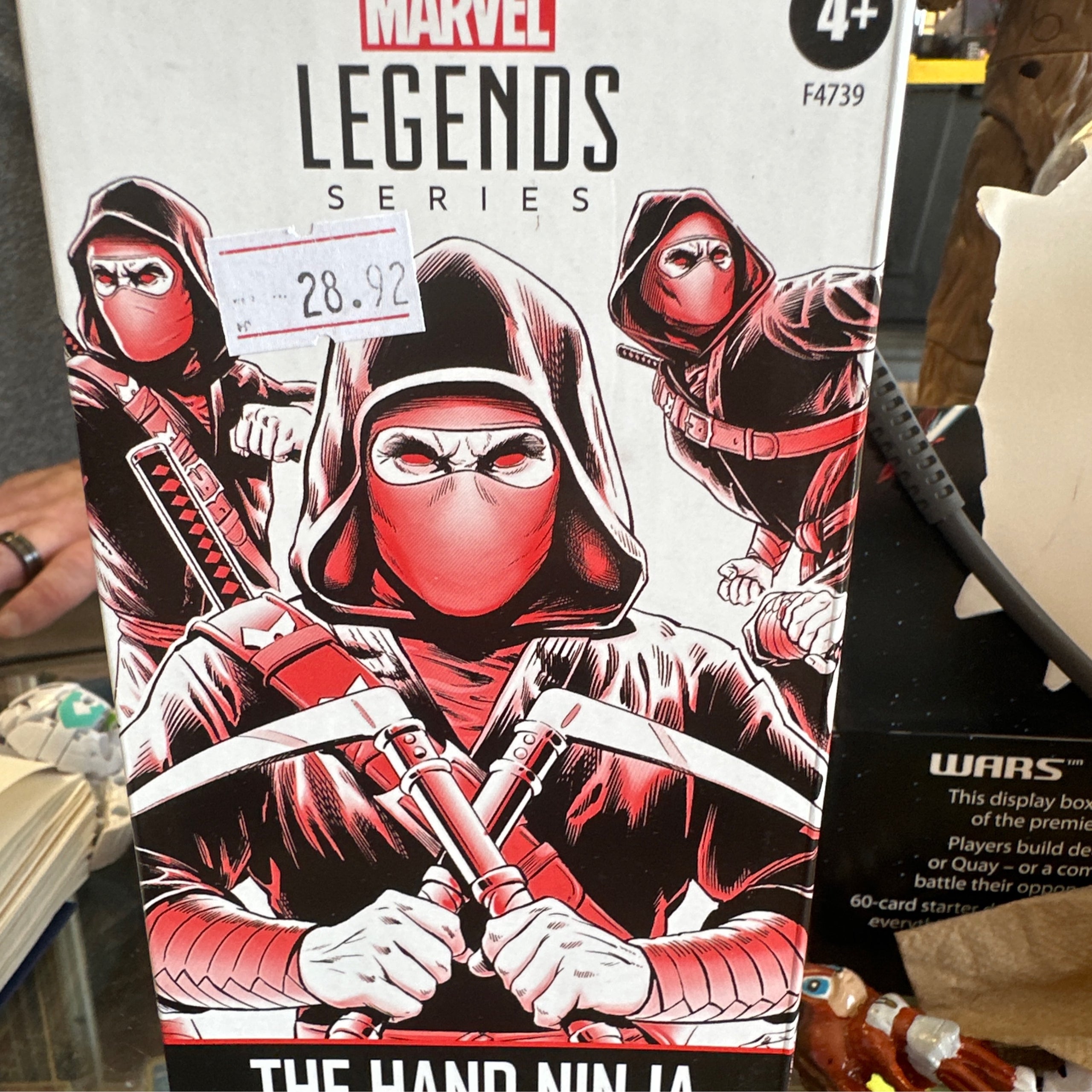 Hasbro Marvel Hand Ninja Trooper 6" Pack Legends Series Action Figure ...